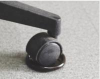 China Easy Gliding Plastic Furniture Glides Anti Skid Plastic Chair Caster Cups for sale