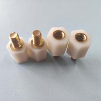 China M6 Hex Standoff Spacer Brass Nylon Pillar Isolation Distance Bolts for sale
