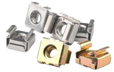 China Zinc Plated M5 - M8 Cage Nuts Combination For Automotive Electronic Equipments for sale