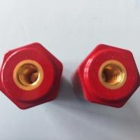 China Hex M8 Standoff Spacer Brass M8X16-55MM High Voltage Reisitant Nylon Pillar for sale