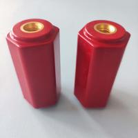China Hex M8 Standoff Spacer Brass M8X16-55MM High Voltage Reisitant Nylon Pillar for sale