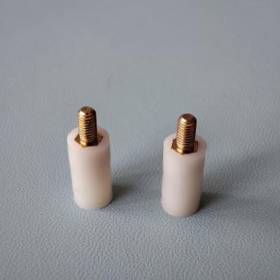 China ISO 9001 Round Nylon Pillar Isolation Distance Bolts M4 Standoff Spacer M3X6.5-13MM for sale
