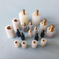 China M5X9MM - 20MM Nylon Pillars PCB Board M4 Round Standoff Spacers ISO 9001 for sale