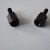 China M3X8mm - 9mm M3 Nylon Pillars Black Hex Standoff Spacer PCB Board UL 94 V-2 for sale