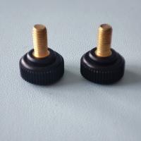 China M4X8MM Brass Knurled Thumb Screws Hand Tighten / Hand Spin Grade 4.8 8.8 10.9 for sale