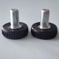 China Flat Head Knurled Thumb Screws M8X16mm Hand Spin Hand Tighten Screw for sale