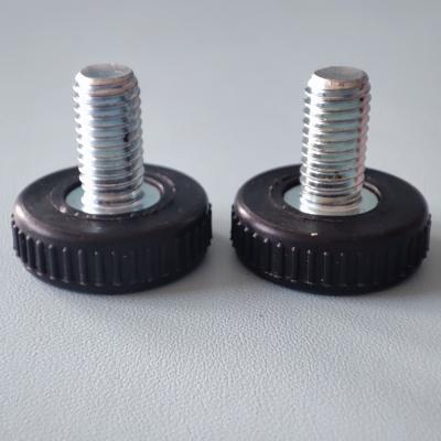 China Flat Head Knurled Thumb Screws M8X16mm Hand Spin Hand Tighten Screw for sale