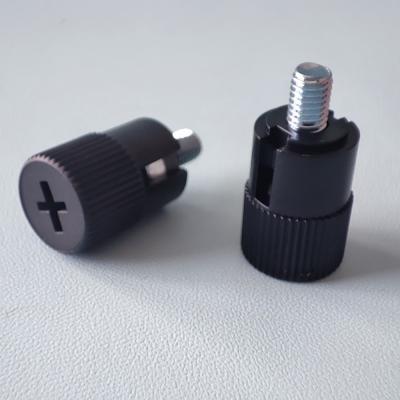 China Cross Head Knurled Thumb Screws M5x7mm Hand Tighten Hand Spin Screw for sale