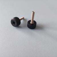 China Mill Steel PA66 M3 Knurled Thumb Screw Cross Head M3x15mm Screw Customized for sale