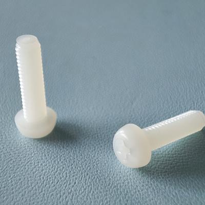 China M4X15MM Plastic Hardware Products PEEK PTFE PP PPS PVC Nylon 66 for sale