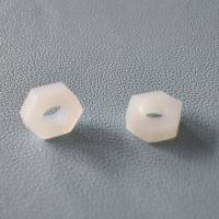 China PEEK Plastic Hardware Products PTFE PP PPS PVC Nylon M4 Hexagon Nut for sale