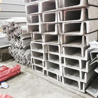 China 2mm 10mm Thick Ss 316 316l Stainless Steel U Channel Price Steel C-Channel for sale