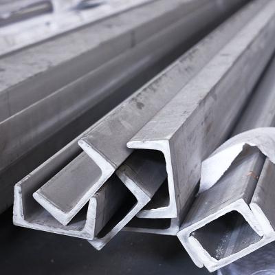 China 304 316 Hot Rolled 2 Inch 4 Inch Stainless Steel U Shape Polished Channel Stainless H Beam for sale