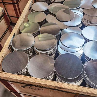 China Aisi 316l Stainless Circle , 0.8mm 1.2mm Thickness SS Circle 2B Finished manufacturer for sale