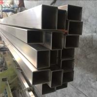 China ASTM Brushed Polished Welded Stainless Steel Square Tubing For Building Materials for sale