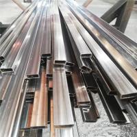 China ASTM Brushed Polished Welded Stainless Steel Square Tubing For Building Materials for sale