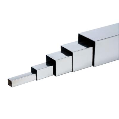China Sch 40s 304 304L 316 316L Seamless Cold Drawn Stainless Steel Square Tubing Pipe Price for sale