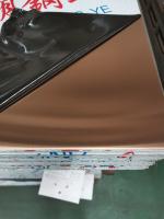 China Gold 201 Stainless Steel Sheet Plate 316 Colour PVC Coated ASTM JIS AISI for sale