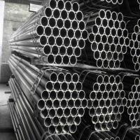 China Hot Rolled Cold Drawn Tube , AISI 304 Stainless Steel Round Tube Hairline HL NO.4 for sale