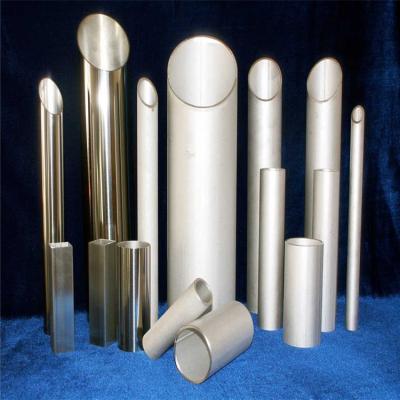 China 201 Bevel Seamless Stainless Steel Pipe Polish Finished AISI201 0.8mm Thickness Tube for sale