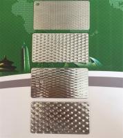 China 201 Colour Embossed Stainless Steel Sheet Customized SS201 Stainless Steel Plate for sale