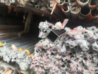 China 201 Polish Surface Stainless Rectangular Tubing , Industrial Steel Pipe HL Finished for sale