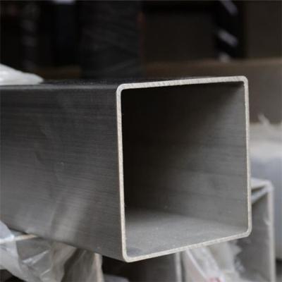 China 316L Rectangular Seamless Stainless Steel Pipe 20*40 25*50 30*60 Polish Square steel tube for sale