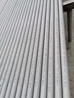 China Hot Rolled Cold Drawn Tube , AISI 304 Stainless Steel Round Tube Hairline HL NO.4 for sale