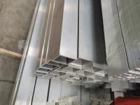 China 304 316 2B Finish Seamless 0.4mm Stainless Steel Square Pipe for sale