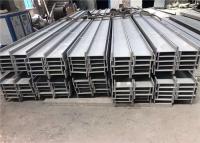 China 5m  Galvanized H No.1 Finish Stainless Steel U Channel For Glass for sale