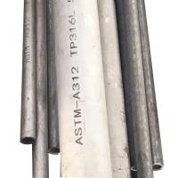 China Construction ASTM A312 TP316L Gas Oil Hot Rolled Seamless Steel Pipe for sale