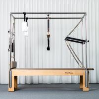 China Adjustable Eco Friendly Maple Wood Cadillac Pilates Reformer Machine Studio Custom Logo for sale