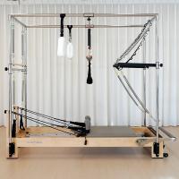 China Jaalee Wood Pilates Reformer Cadillac 2 in 1 High Rack Aerial Apparatus 3 Year Warranty for sale