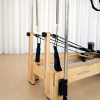 China Jaalee Wood Pilates Reformer Cadillac 2 in 1 High Rack Aerial Apparatus 3 Year Warranty for sale