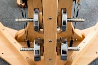 China Pilates Reformer Wood Pulley Tower Combo Unit Maple 2930mm Length 1990mm Height for sale