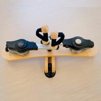 China Wooden Pilates Gyroscope Rotary Chair 18.5kg for Home Gym Studio Exercise for sale