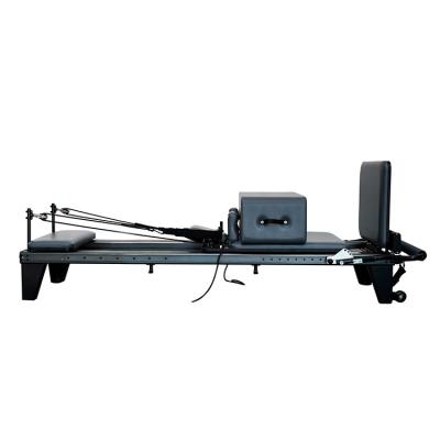 China Custom Commercial Infinite Footbar Aluminum Pilates Reformer 2480x580x380mm for sale