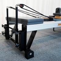 China Aluminum Alloy Pilates Reformer 2560x630x440mm for Commercial Home Studio Gym for sale