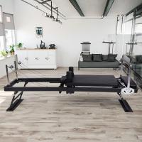 China Foldable Pilates Machine ABS Steel Yoga Training Bed Core Rollers Home Fitness 197x57.5x72.5cm for sale