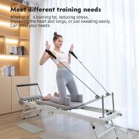 China OEM Customizable Foldable Pilates Reformer Bed 12000 sqm Factory Steel Frame for Studios for sale