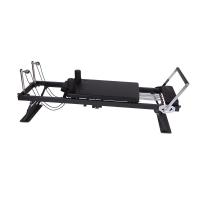 China 2025 Custom 2-in-1 Steel Core Pilates Reformer with Extended Sliding Track for Studio Use for sale