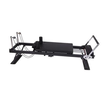 China 2025 Custom 2-in-1 Steel Core Pilates Reformer with Extended Sliding Track for Studio Use for sale