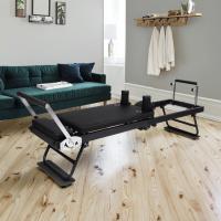 China Foldable Pilates Core Bed with Sliding Track 185cm Home Gym Yoga Studio Equipment Durable for sale