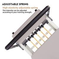 China Stainless Steel Adjustable Pilates Reformer 500 Units Capacity with Storage Box for Body Building Training for sale