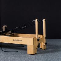 China Jaalee Maple Wood Pilates Reformer Bed 2480x680x350mm Customizable Color for Core Training Yoga Fitness for sale