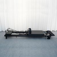 China Commercial Aluminum Pilates Reformer 2450x630x280mm with Movable Foot Bar for sale