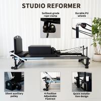 China Jaalee Aluminum Pilates Reformer 2560x630x440mm Portable Multifunction Professional for sale
