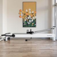 China Portable Beech Wood Pilates Reformer 2250x630x300mm Durable Exercise Equipment for Home Studio for sale