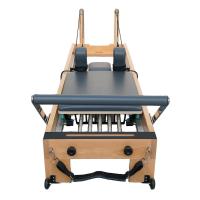 China Jaalee Commercial Beech Wood Pilates Reformer 2250x630x300mm Eco Friendly Studio Equipment for sale