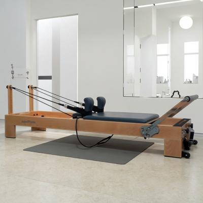 China Jaalee Beech Wood Pilates Reformer Bed 2250x630x300mm for Studio Commercial Use for sale